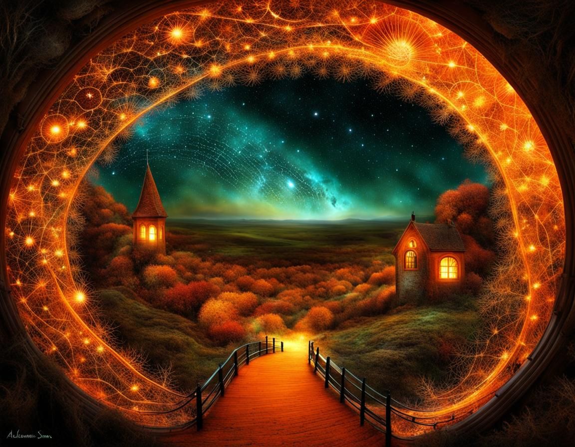 Never-Ending Spiral - AI Generated Artwork - NightCafe Creator