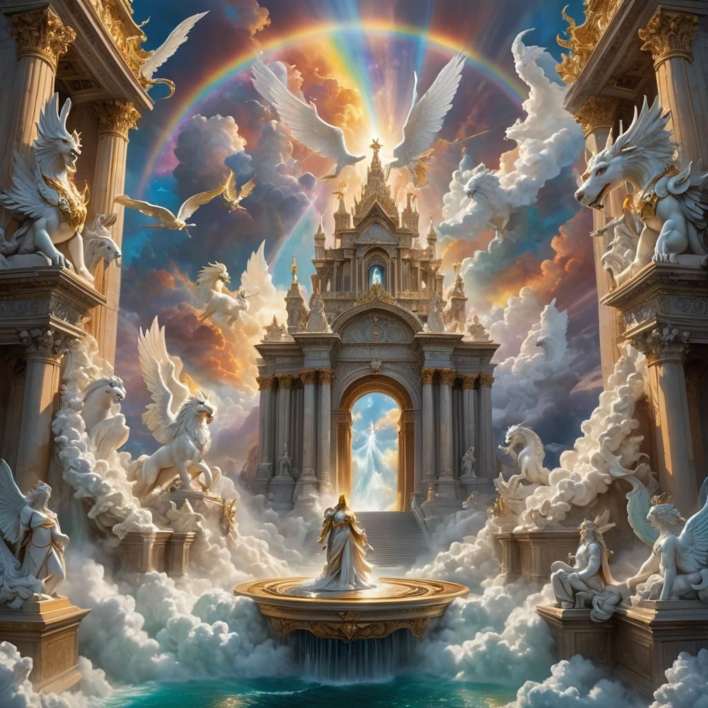 Celestial Entrance - AI Generated Artwork - NightCafe Creator