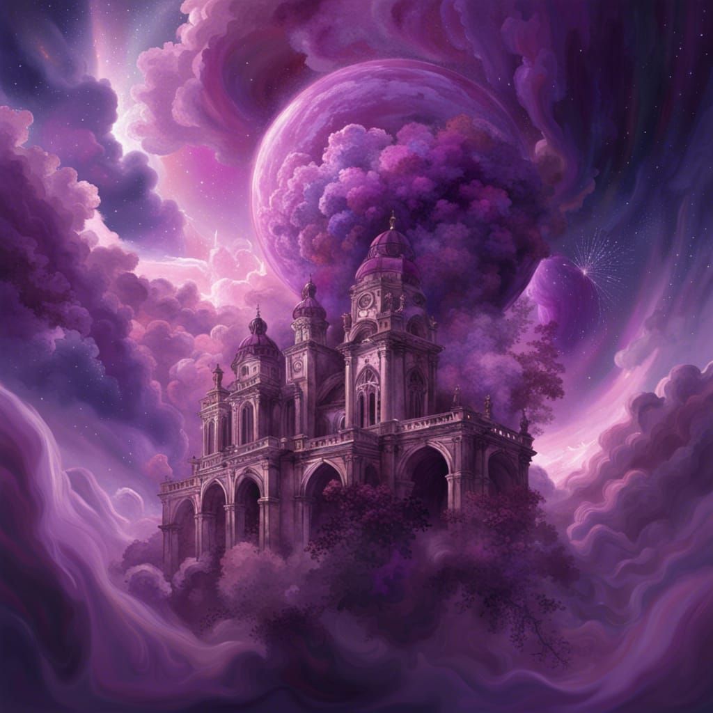 Cloud Giant Citadel - AI Generated Artwork - NightCafe Creator