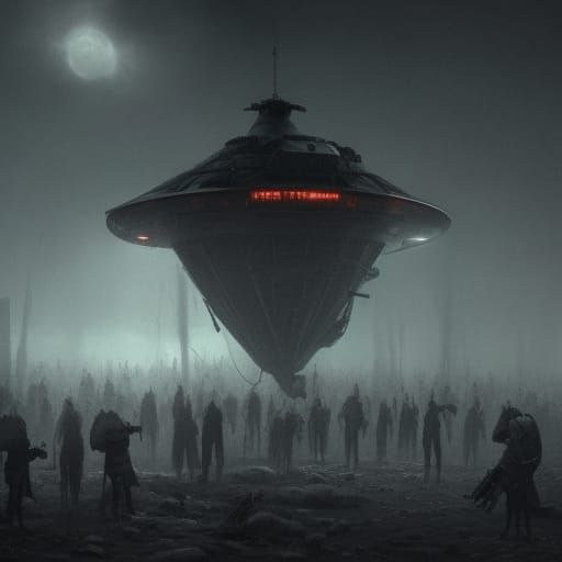 alien invasion - AI Generated Artwork - NightCafe Creator