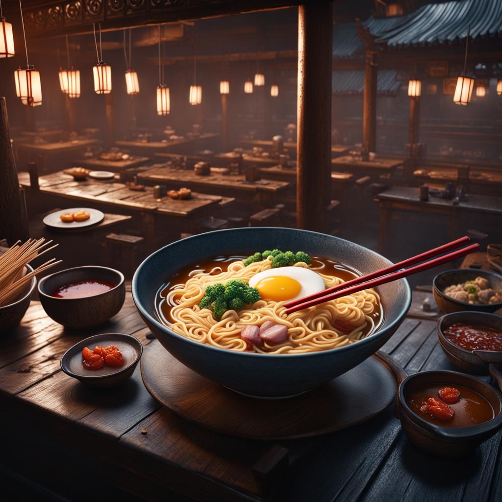 ramen - AI Generated Artwork - NightCafe Creator