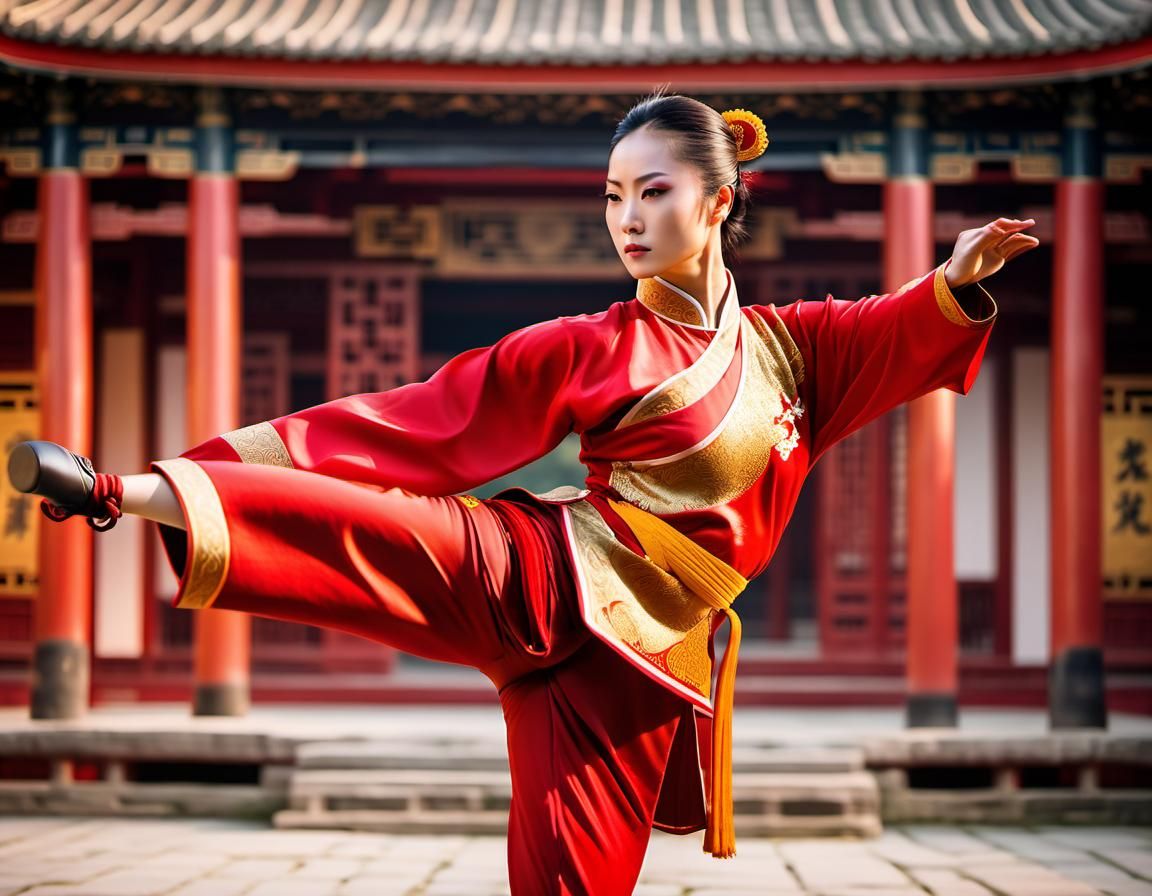 Wushu #3 - AI Generated Artwork - NightCafe Creator