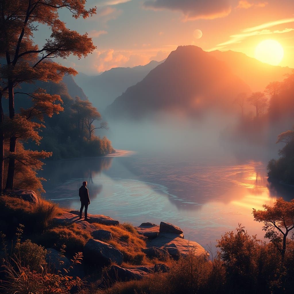 Unreal Engine James Gurney color gradient