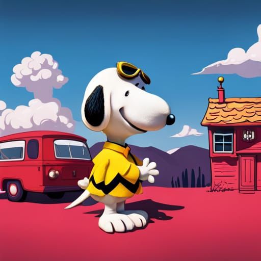 "Snoopy" Snoop Dogg - AI Generated Artwork - NightCafe Creator