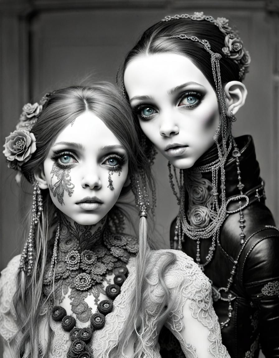 Me Decade Vogue Models - AI Generated Artwork - NightCafe Creator