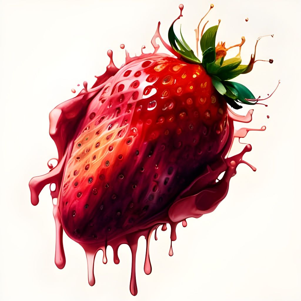 Strawberry - AI Generated Artwork - NightCafe Creator