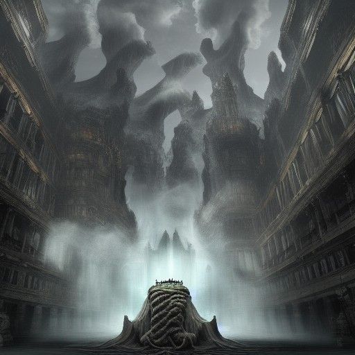 Enter the Underworld - AI Generated Artwork - NightCafe Creator