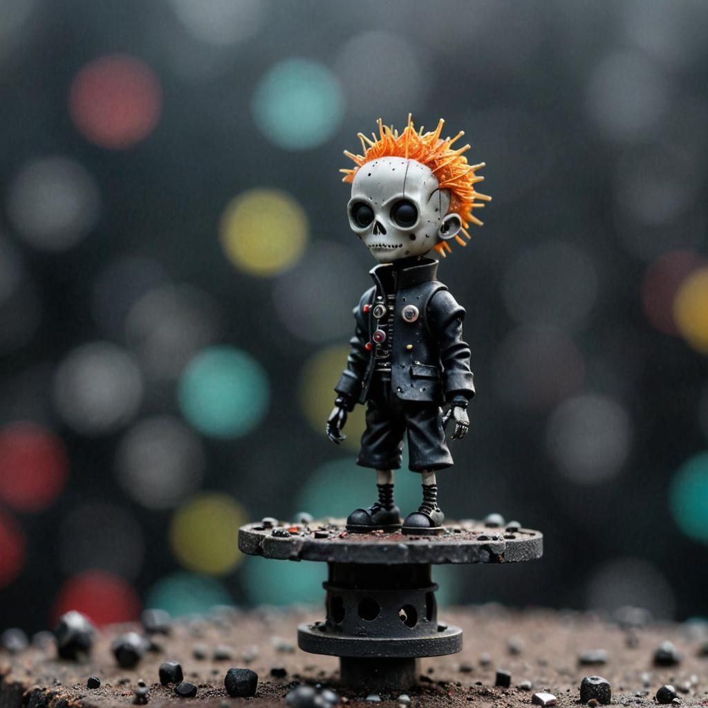 Miniature Trouble III - AI Generated Artwork - NightCafe Creator