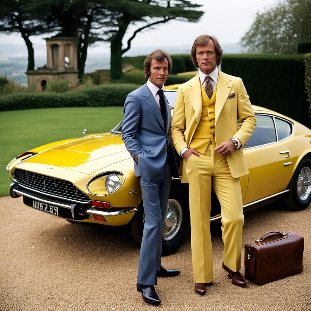 'Lord Brett Sinclair' from 'The Persuaders' TV show - AI Generated ...