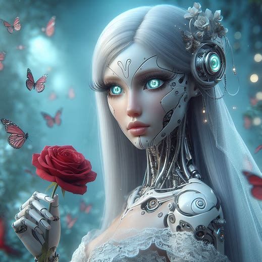 Fembot - AI Generated Artwork - NightCafe Creator