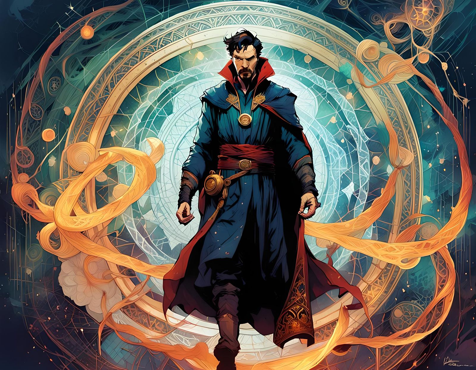 Doctor Strange, master of the mystic arts - AI Generated Artwork ...
