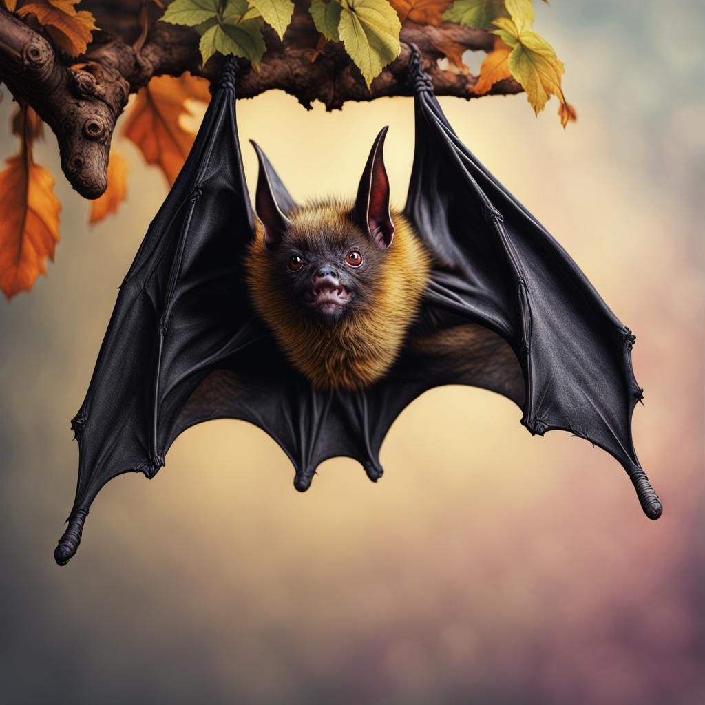 Creepy Bat - AI Generated Artwork - NightCafe Creator