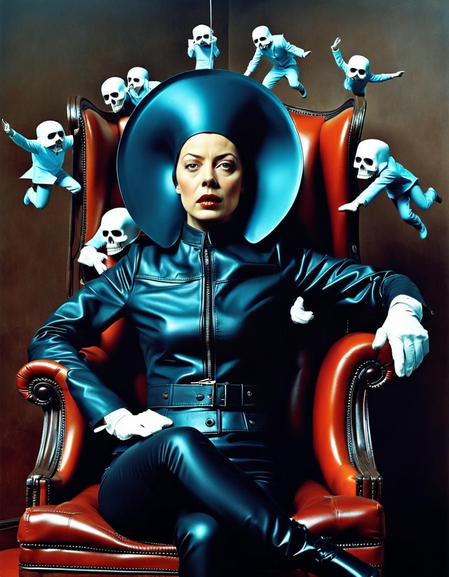 bizarre women's mental load - AI Generated Artwork - NightCafe Creator