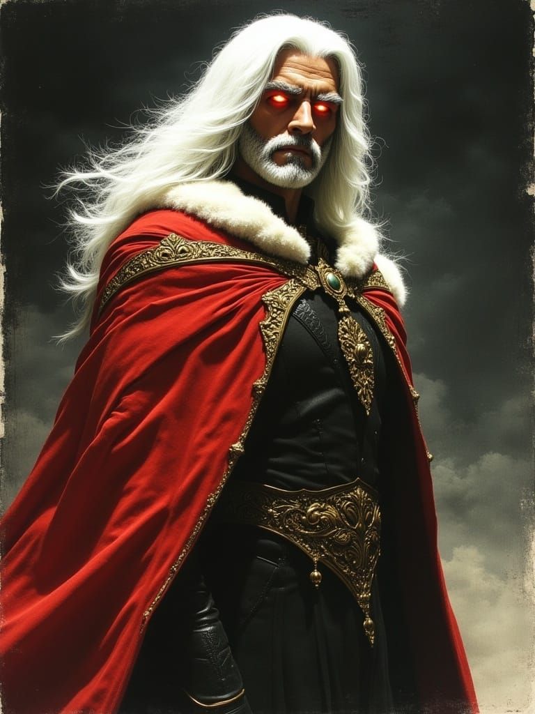 Rogue Father Christmas - Mystical Santa Claus in Vibrant, Ep...