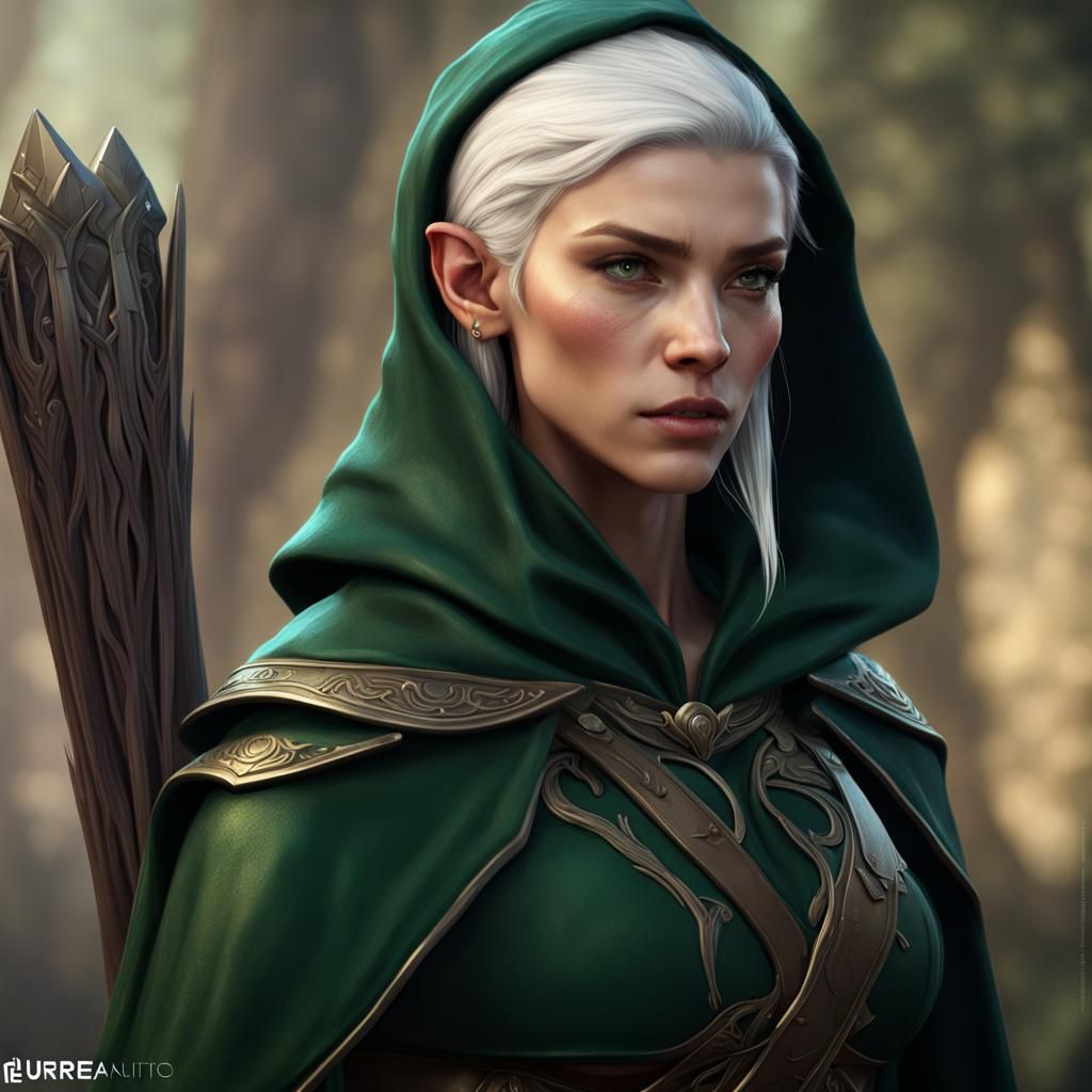 Elf ranger - AI Generated Artwork - NightCafe Creator