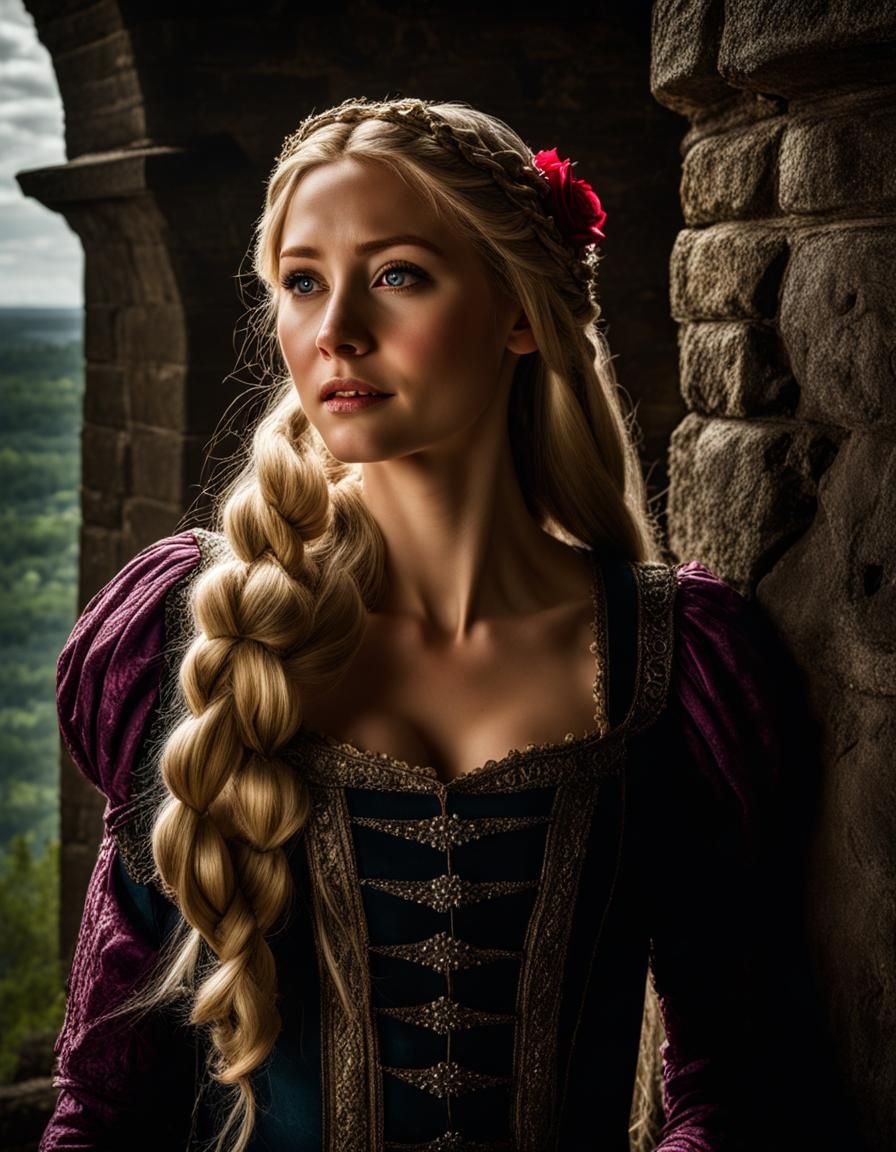 Rapunzel - AI Generated Artwork - NightCafe Creator