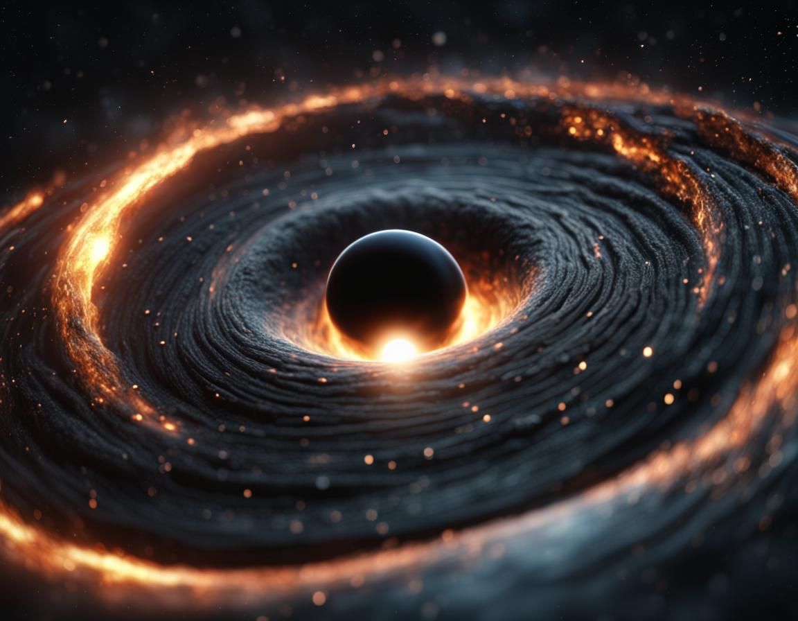 Black hole - AI Generated Artwork - NightCafe Creator