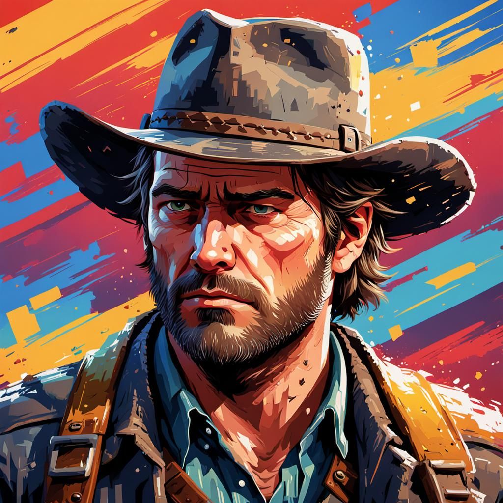 Arthur Morgan - AI Generated Artwork - NightCafe Creator