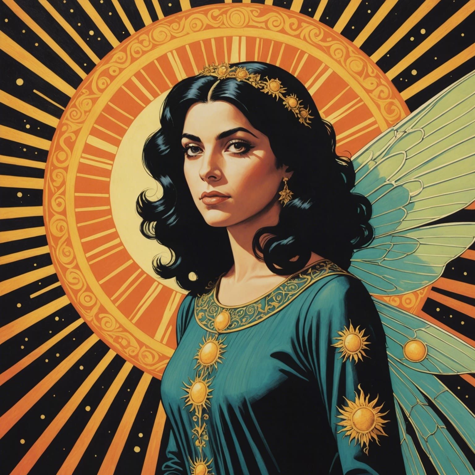 The sun fairy long. - AI Generated Artwork - NightCafe Creator