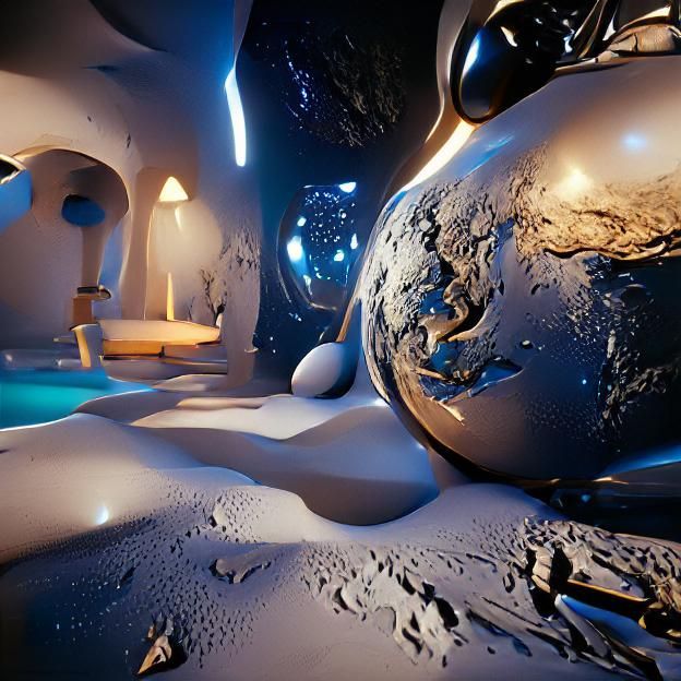 Space another world - AI Generated Artwork - NightCafe Creator