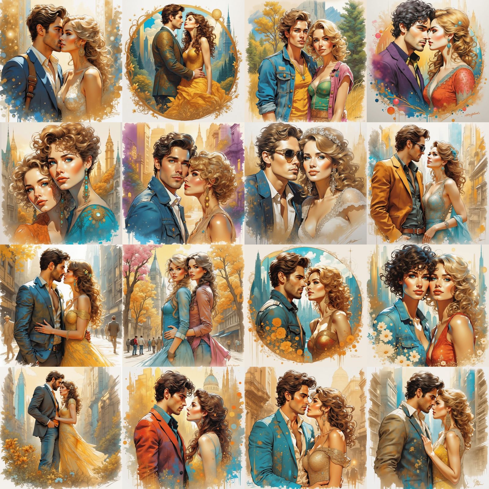 a Vintage Rock'n'Roll Couple - Vintage Rock'n'Roll Couple in...