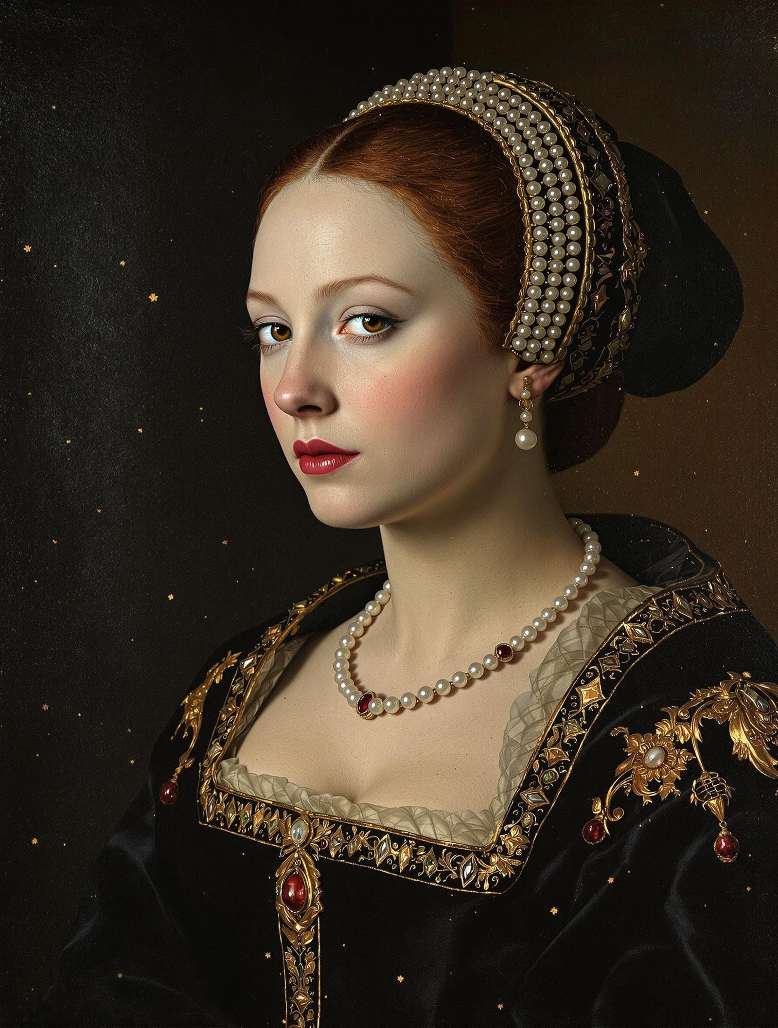 Brushstrokes gold-flecked textures in dark background with gold foil on ...