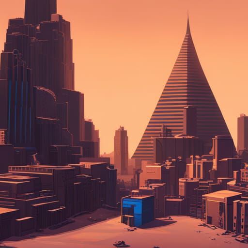 futuristic ancient egypt - AI Generated Artwork - NightCafe Creator