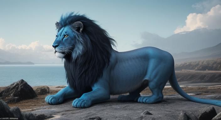 a bit blue - AI Generated Artwork - NightCafe Creator