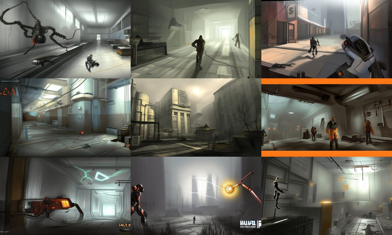 Half Life 2 Beta concept art - AI Generated Artwork - NightCafe Creator