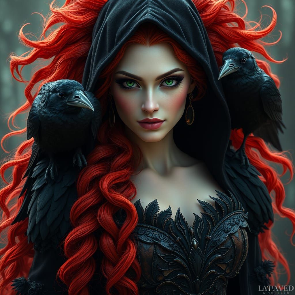 The Raven Queen - Mysterious Raven Queen Reigns with Enchan...