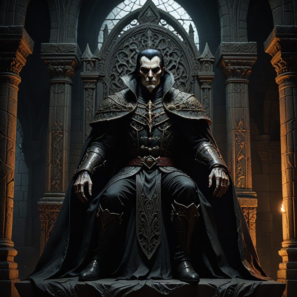 Castlevania DND Dracula king - Gothic Dark Lord Dracula Reig...
