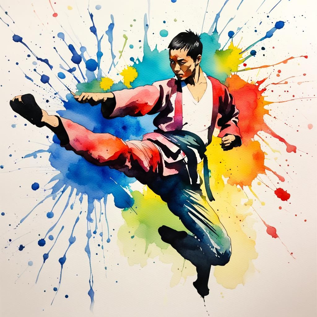 Kick - AI Generated Artwork - NightCafe Creator