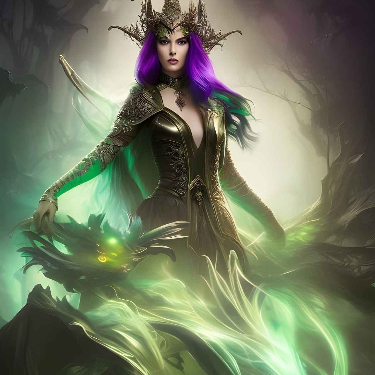 Morgana's Magic - AI Generated Artwork - NightCafe Creator