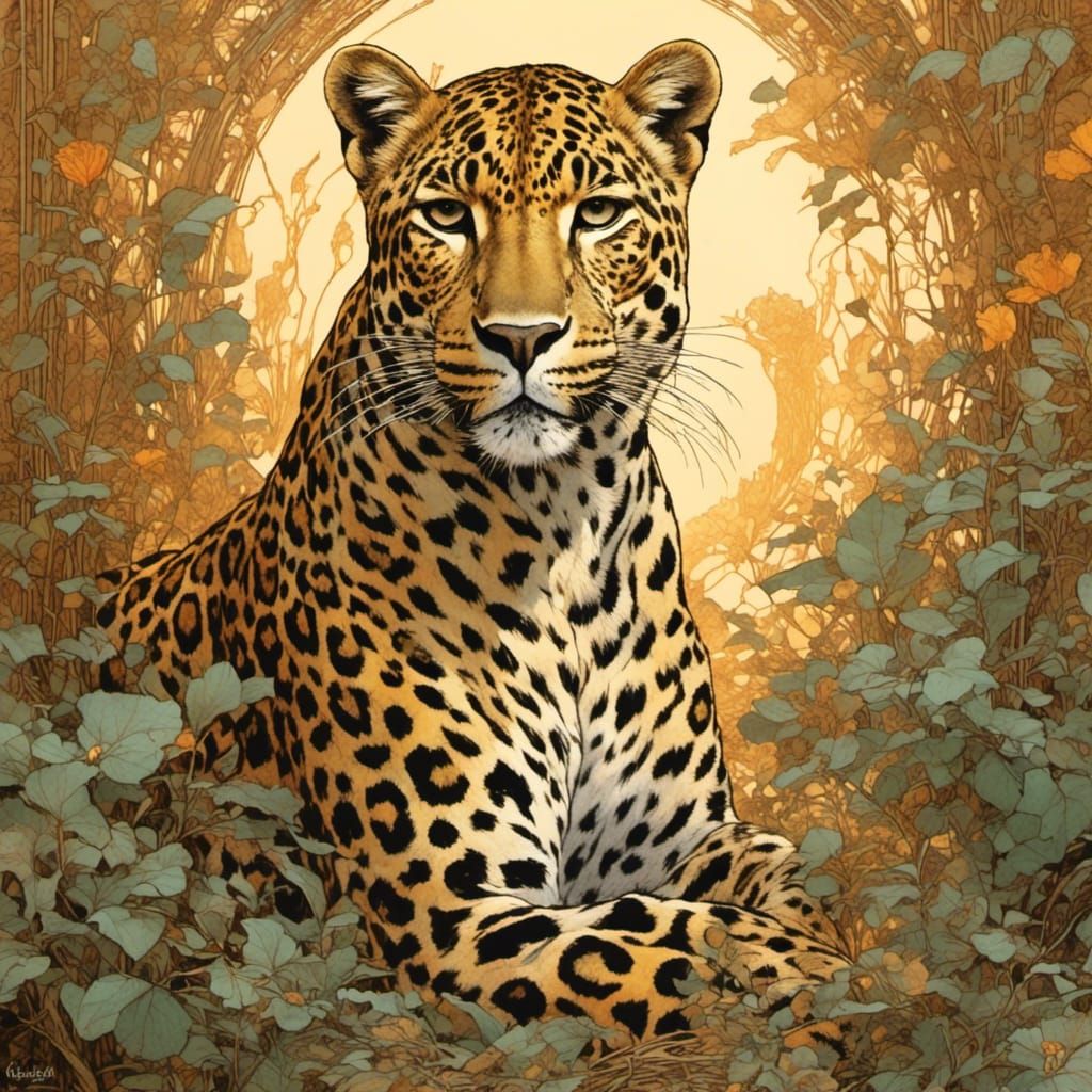 Leopard - AI Generated Artwork - NightCafe Creator