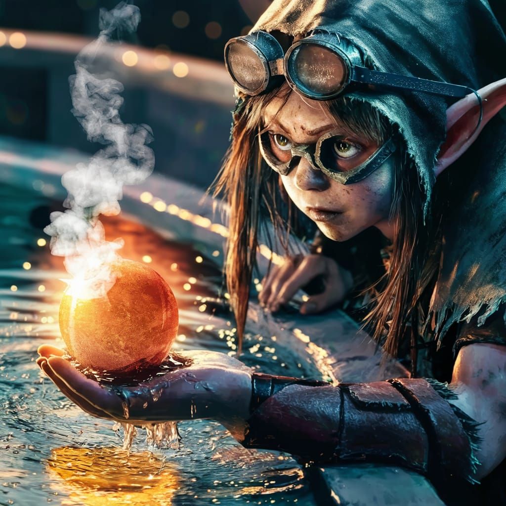 Elf Energy Well. - AI Generated Artwork - NightCafe Creator