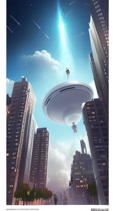 descending from the atmosphere - AI Generated Artwork - NightCafe Creator