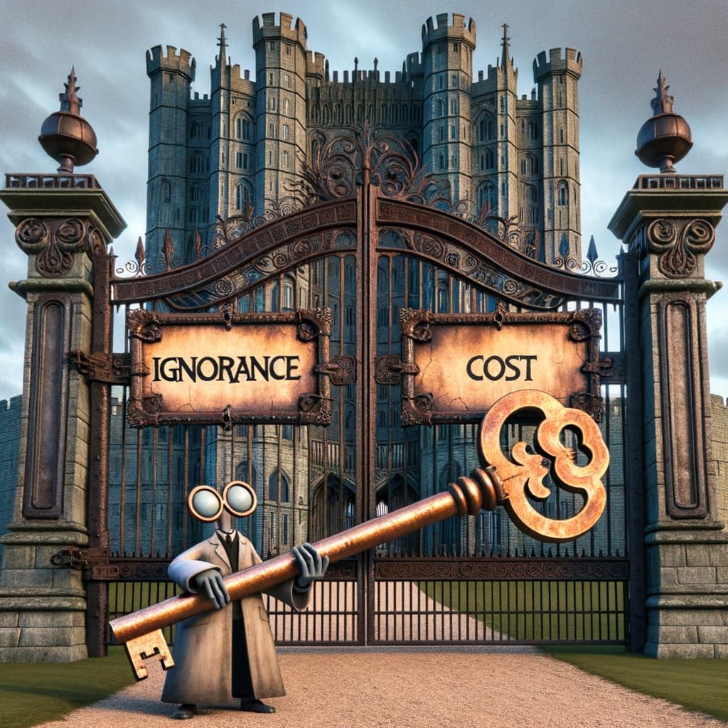 Assumptions - Castle Entrance Barred by Iron Gates and a War...