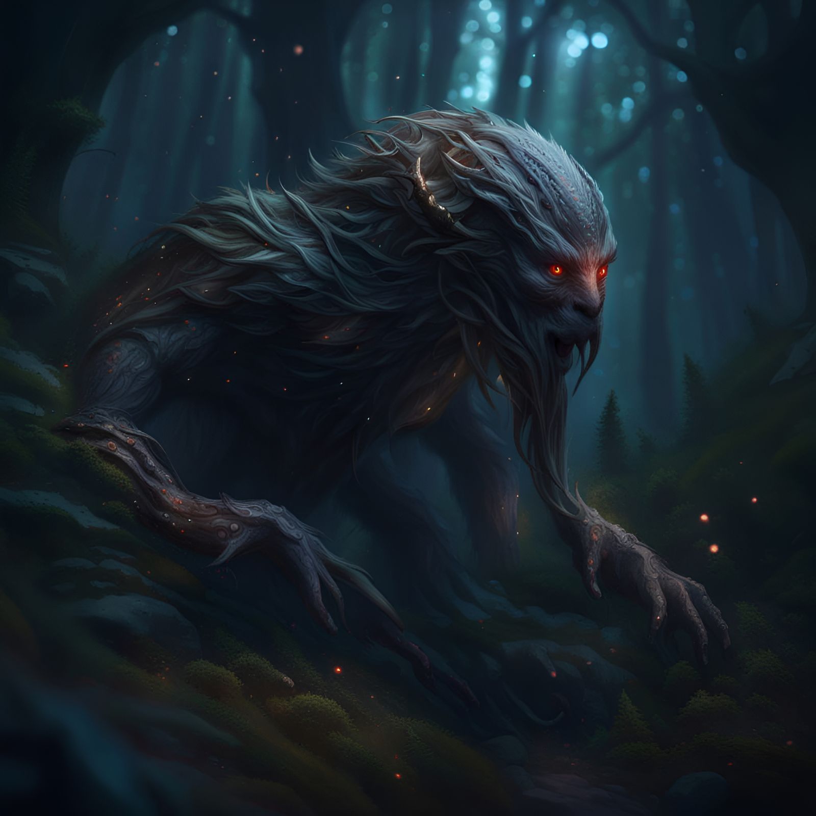 cryptid 2 - AI Generated Artwork - NightCafe Creator