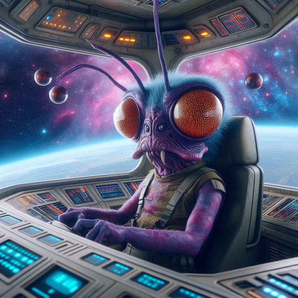 Alien Site Seeing Across The Galaxy - AI Generated Artwork - NightCafe ...