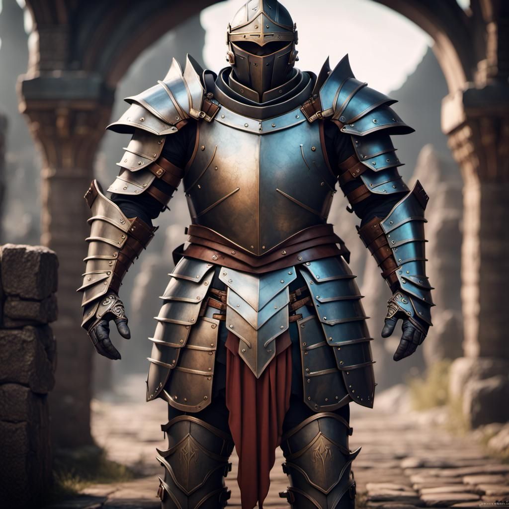 Bulky Knight - AI Generated Artwork - NightCafe Creator