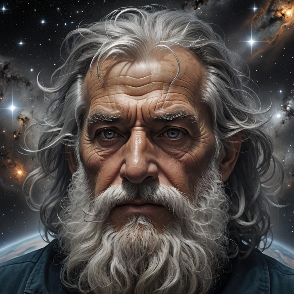 planet Earth seen from space :: the face of a very old wise disembodied ...