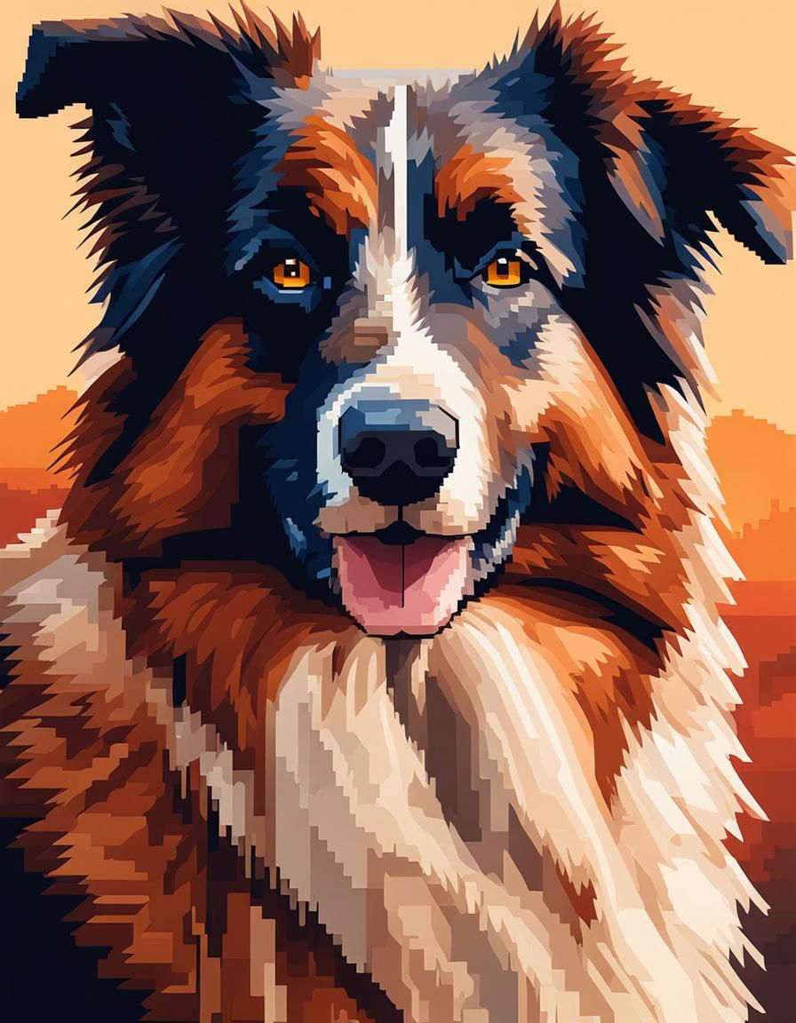 8 Bit Doggo IV - AI Generated Artwork - NightCafe Creator