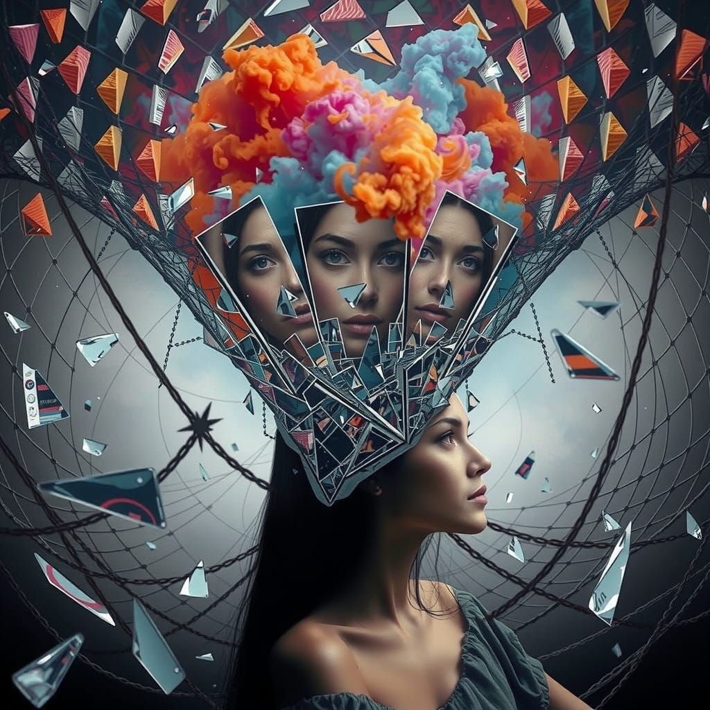 black and white photography nets of conformity can not contain the ...