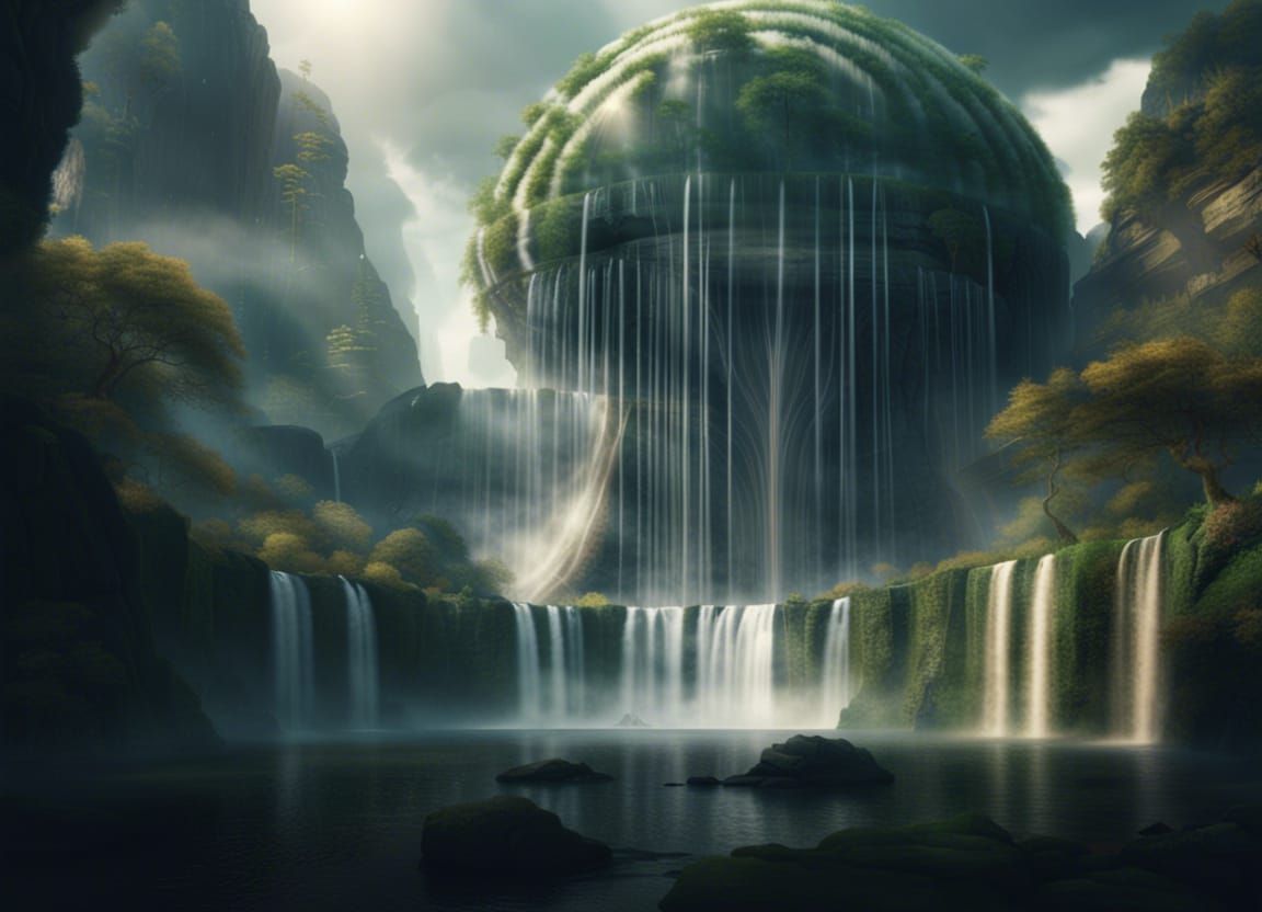 The Great Water Spring - AI Generated Artwork - NightCafe Creator