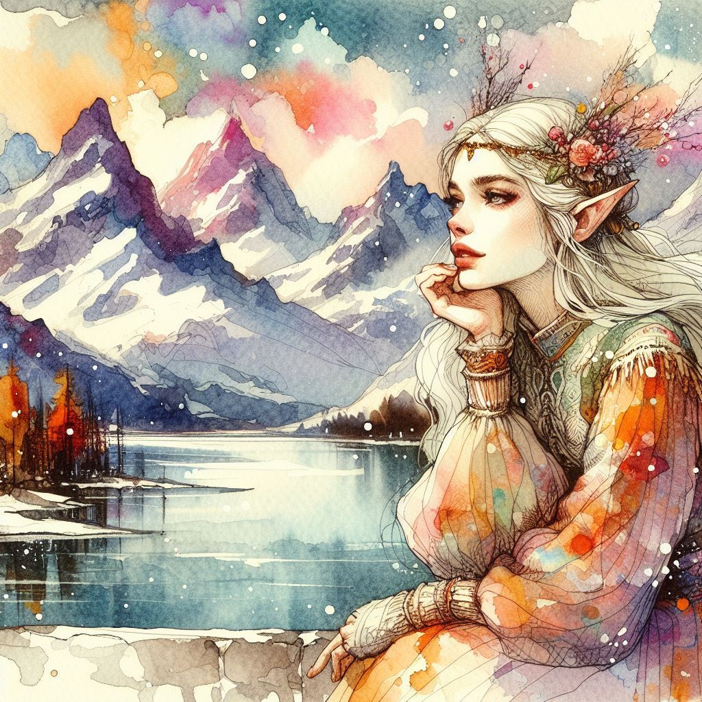 Elf folklore 1 - AI Generated Artwork - NightCafe Creator