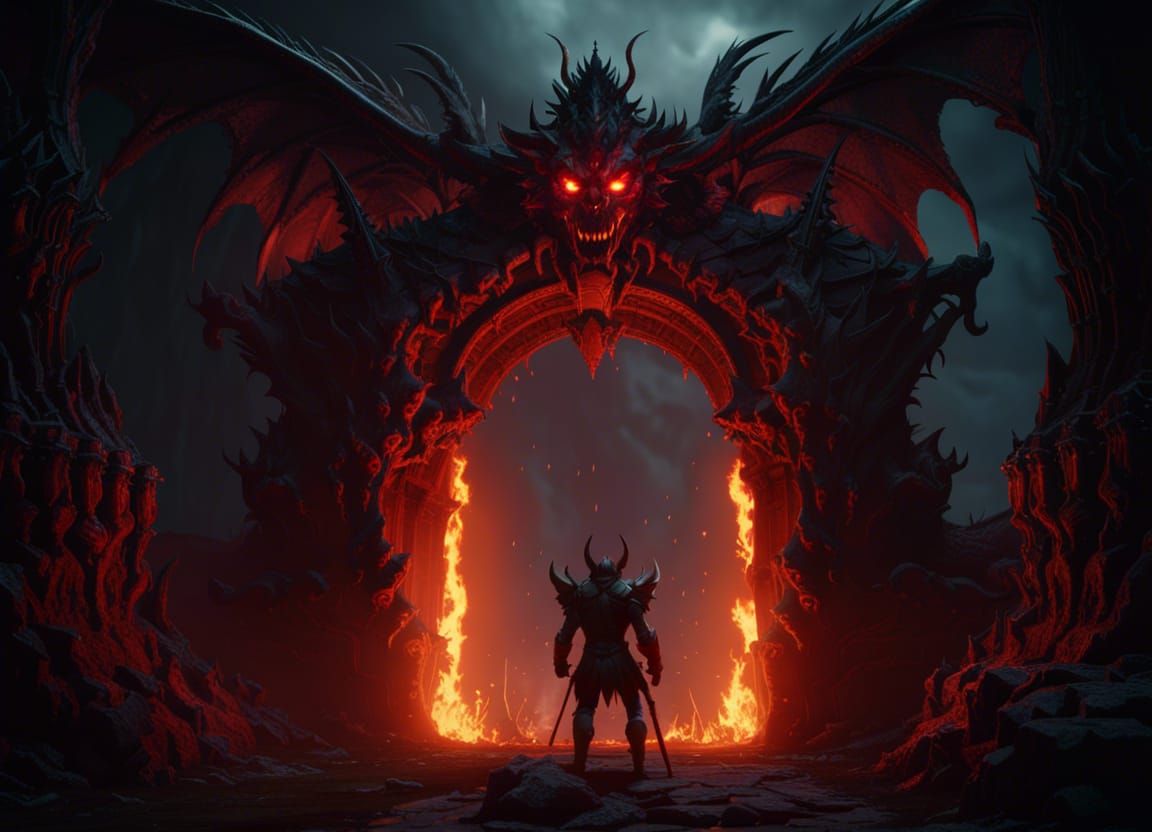 Demons come - AI Generated Artwork - NightCafe Creator