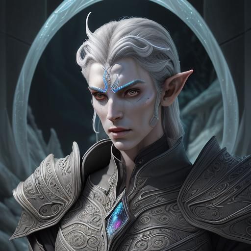 Altmer male, elder scrolls, high elf - AI Generated Artwork - NightCafe ...
