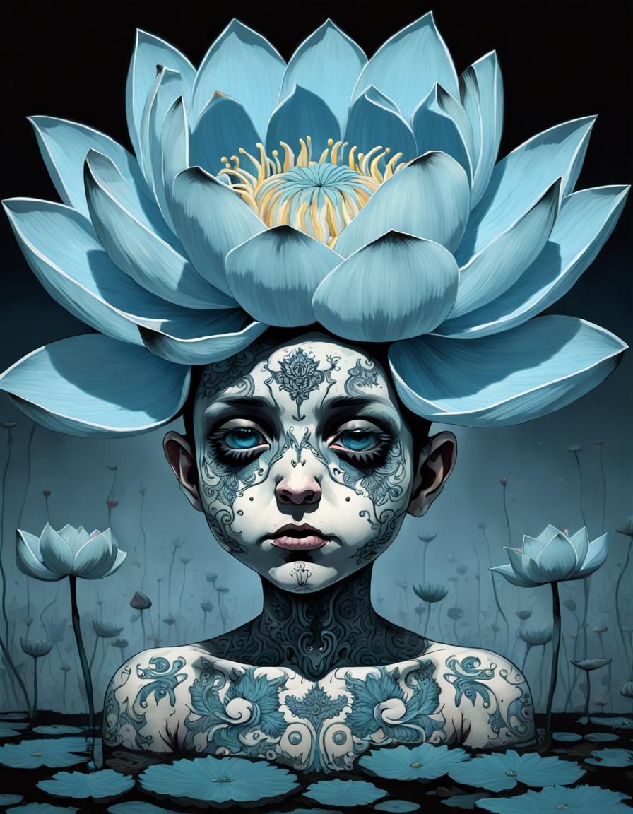 Beautiful emo; Nightmare; horror, sinister, Macabre, Evil, psychedelic ...