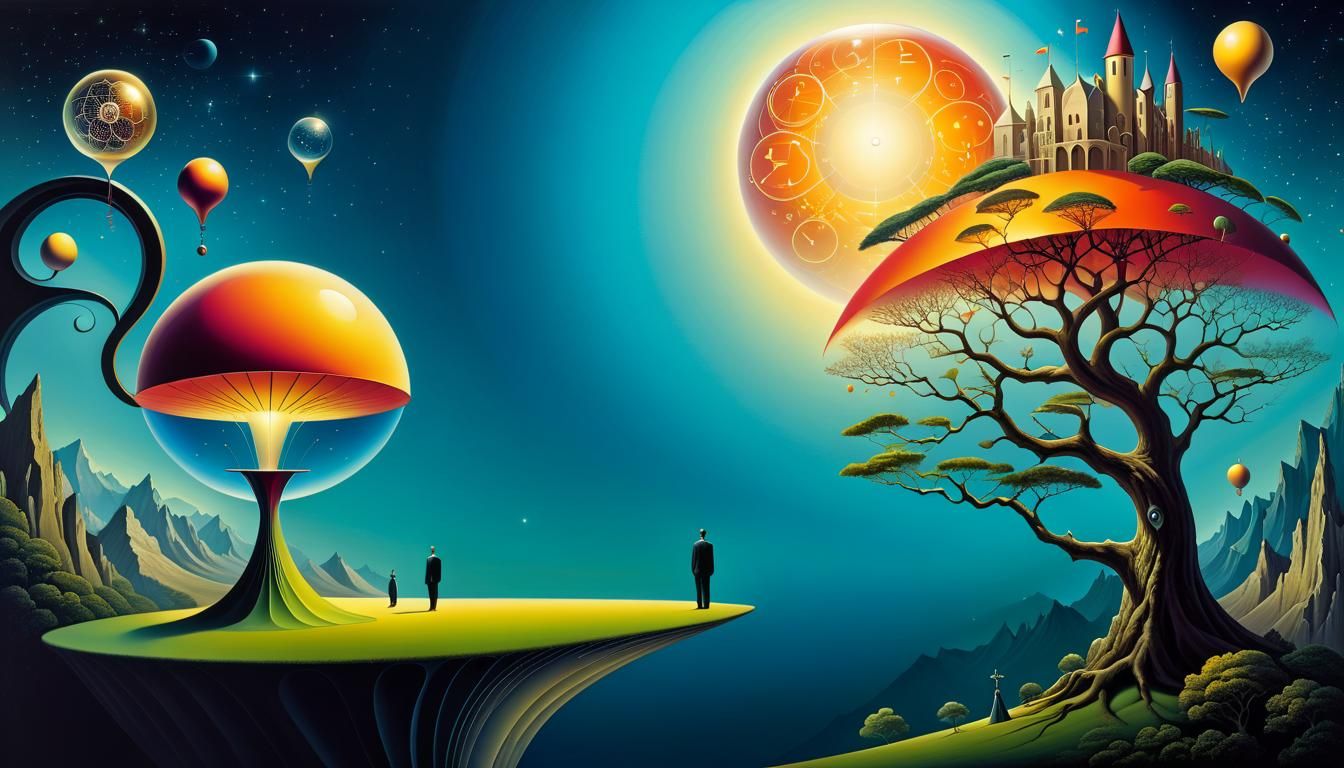 Digital Existence - AI Generated Artwork - NightCafe Creator