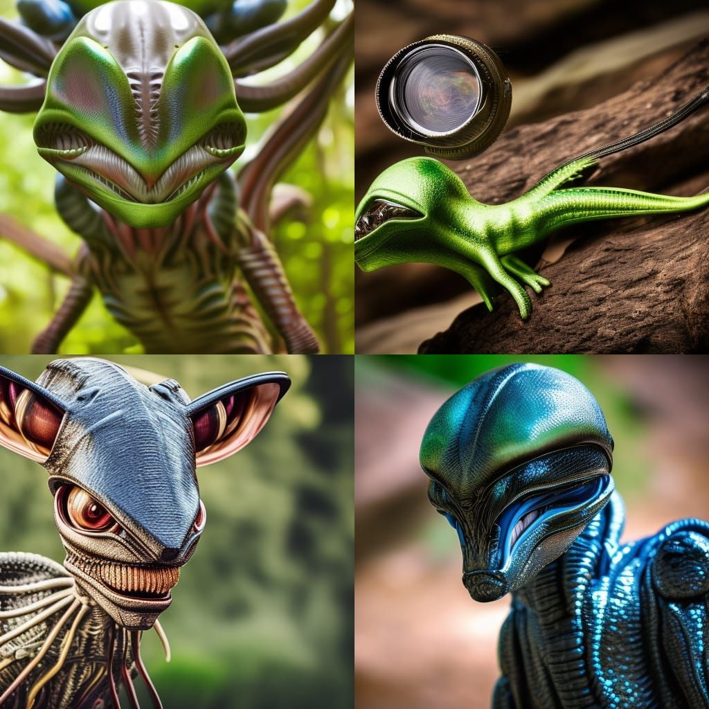 alien animal - AI Generated Artwork - NightCafe Creator
